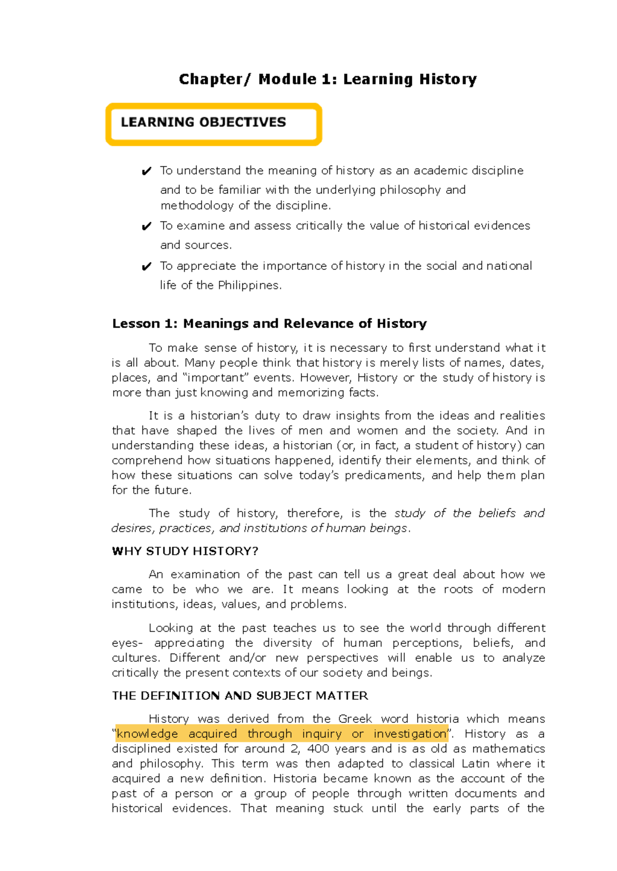 RPH Modules - A MedTech document typically refers to a set of formal ...