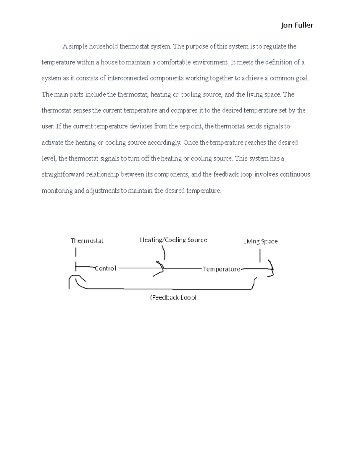 Mod 1 Assignment - Module One - Jon Fuller A simple household ...
