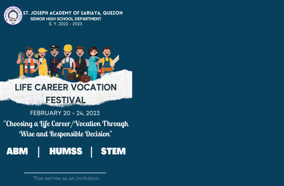 Sjasq Career Week Invitation - 1. Learn how to have a wise decision on ...