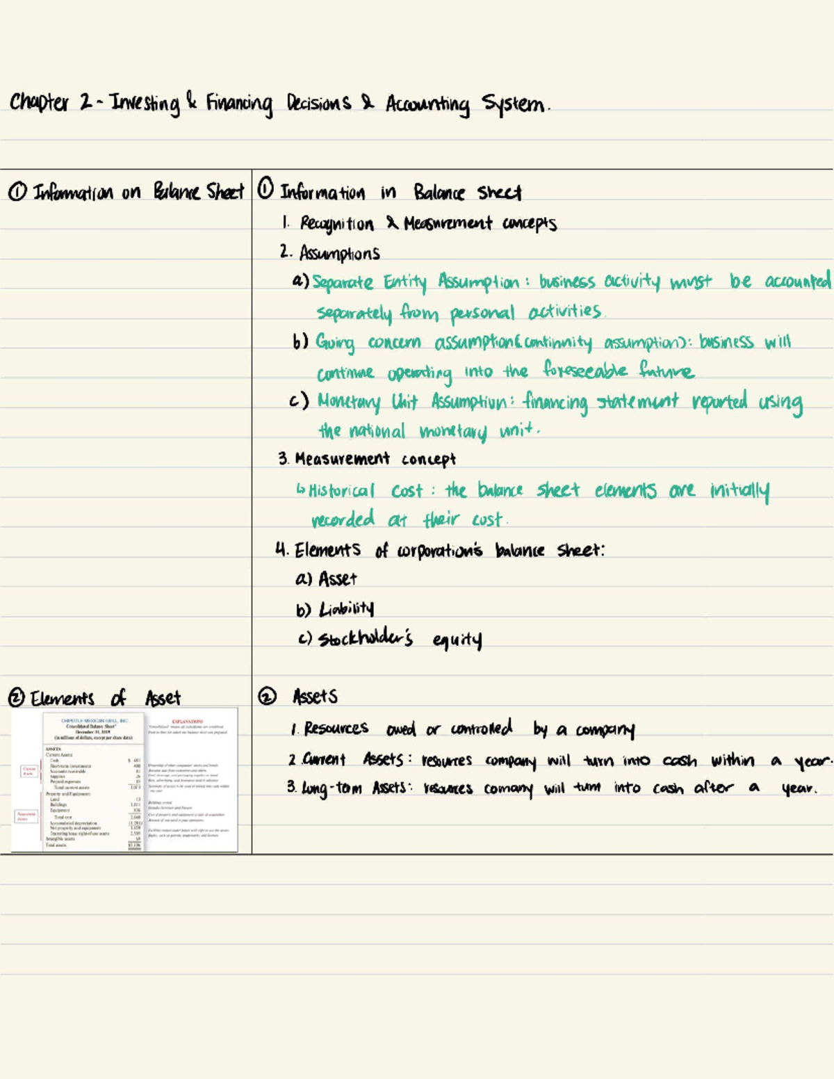 Chapter 2 Lecture Notes - ACC 311 - Studocu