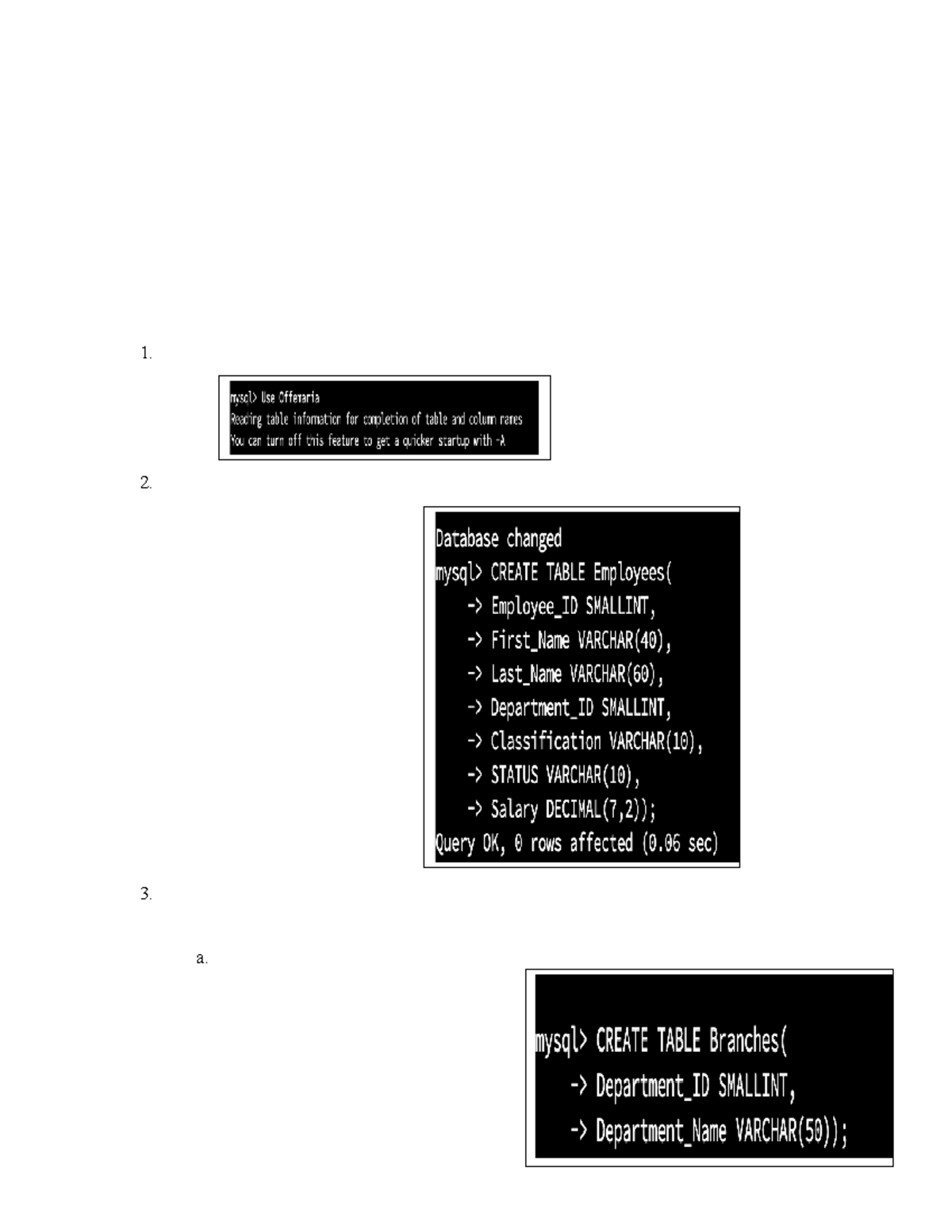 DAD 220 2-4 Lab Offemaria - Ivan Offemaria DAD 220 2-4 LAB Prof. Briana ...