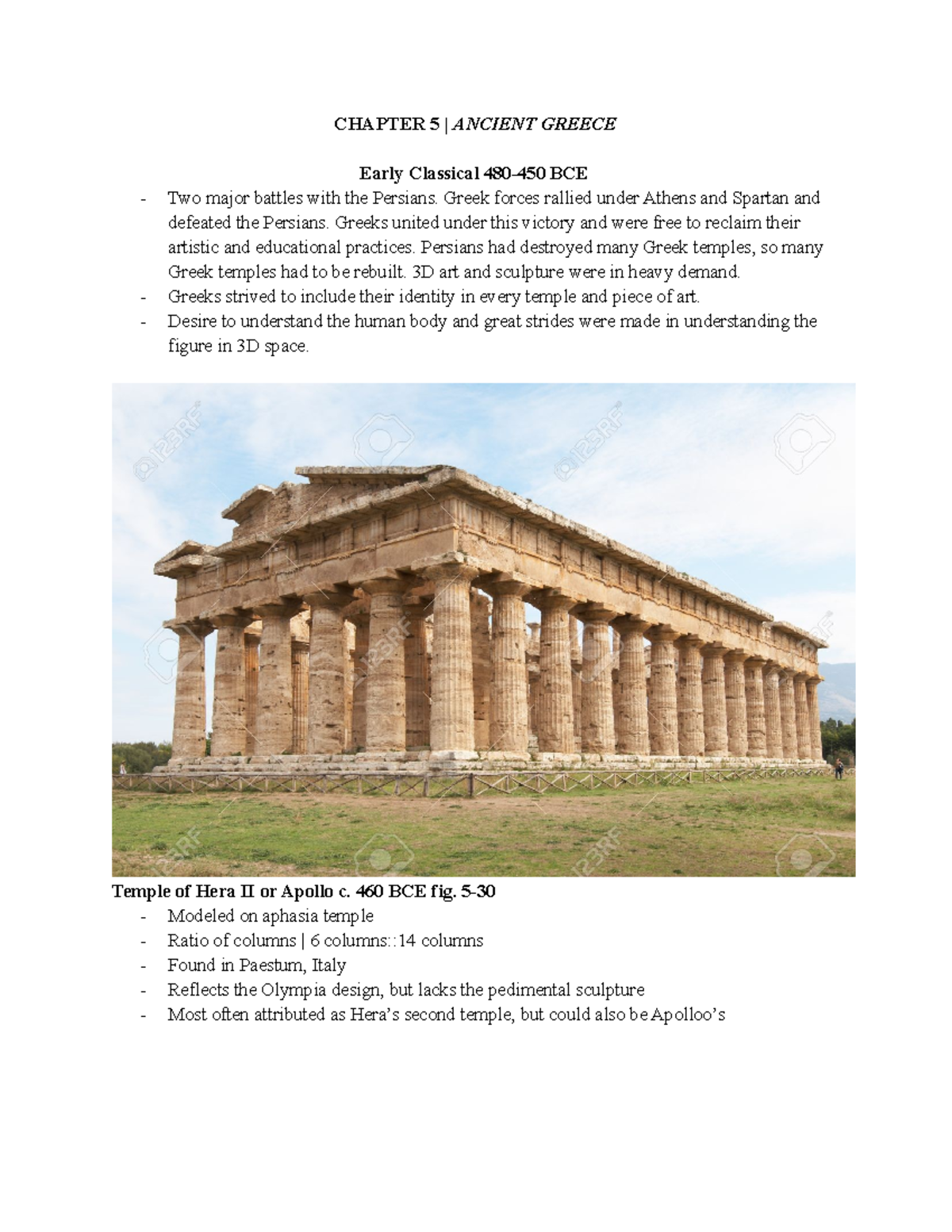 Chapter 5 Ancient Greece Early Classical - CHAPTER 5 | ANCIENT GREECE ...