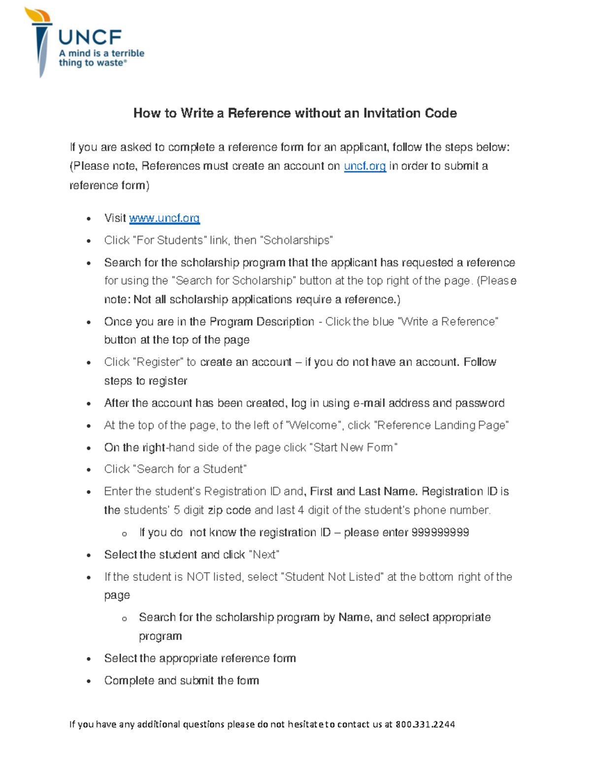 Write a Reference Instructions - If you have any additional questions ...