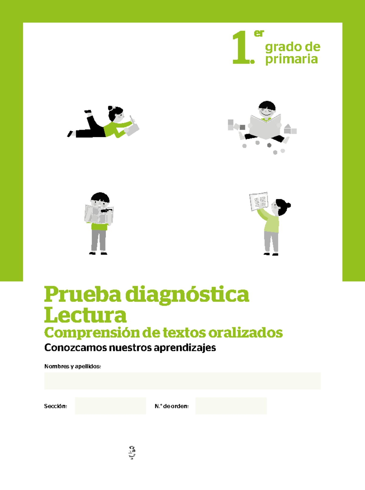1er Grado - prueba-diagnostica-lectura - Prueba diagnóstica Lectura ...