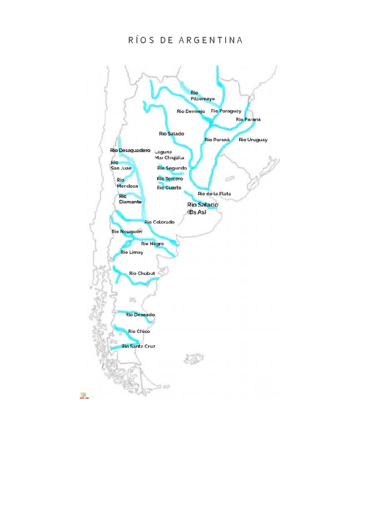 Rios de Argentina - rios - Geografía Argentina - RÍOS DE ARGENTINA Rio ...