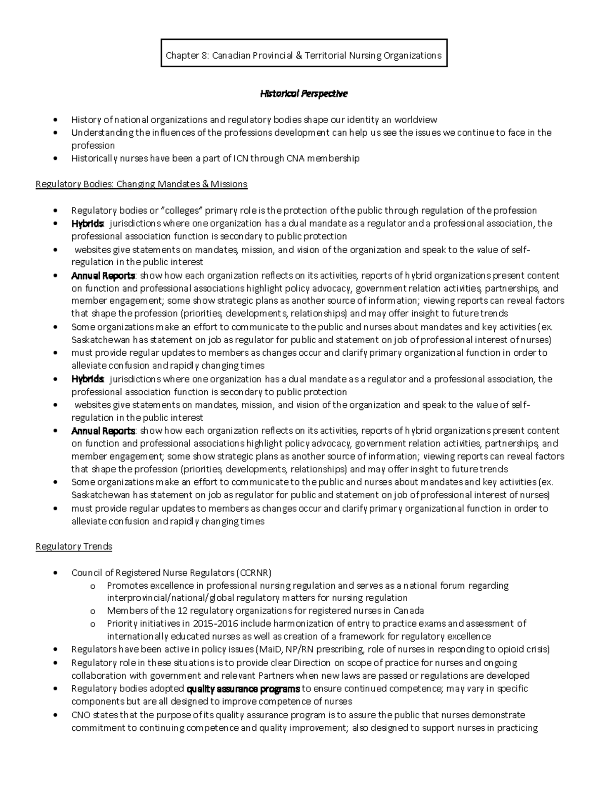 Current Issues Chapter 8 - Chapter 8: Canadian Provincial Territorial ...