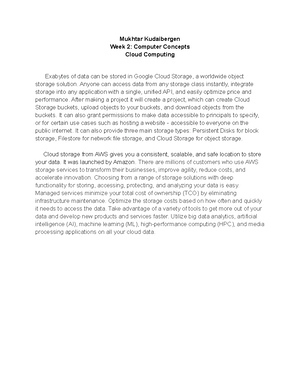 CIS100+Project - project - ASA College CIS100 – Computer Concepts ...