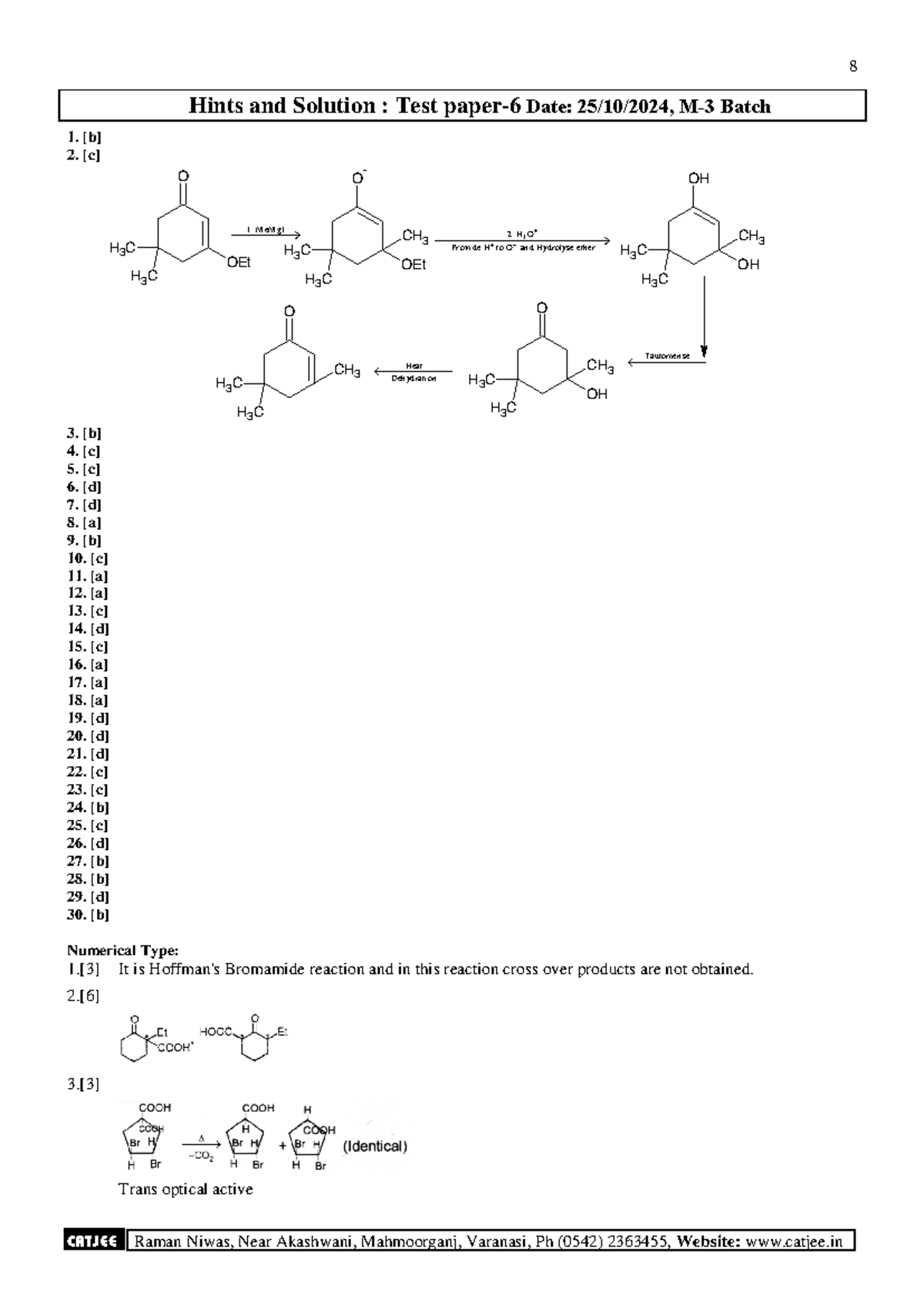 6. Aldehydes ketones and carboxylic acids - 8 Raman Niwas, Near ...