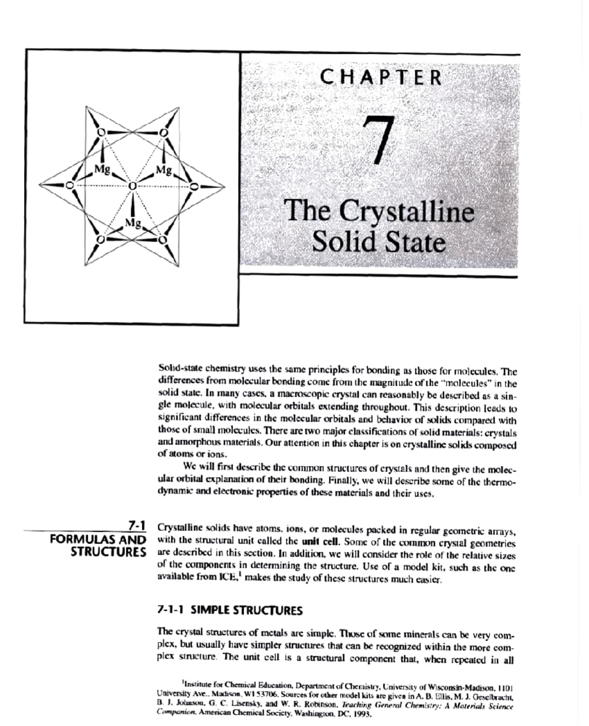 The Crystalline Solid state - CHAPTER -******...- 0- Me The Crystalline ...