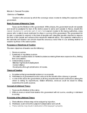 Taxation-Module-3.pdf group 3 - MODULE 3: FORMS OF ESCAPE FROM TAXATION ...