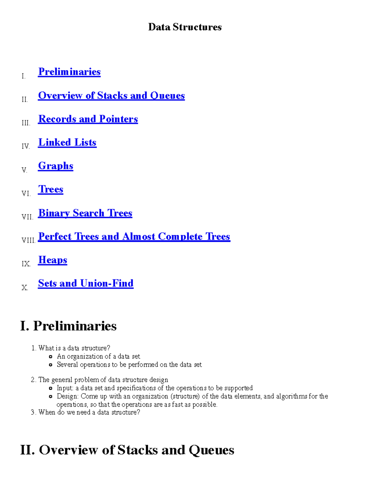 Lecture notes, lecture Week 2 - Professor abdou youssef - Data ...