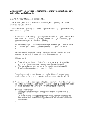 Oplossingen ven recht - Extra informatie. - Praktisch ...