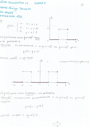 Gabarito lista 10 - Exercícios - Cálculo III - Studocu