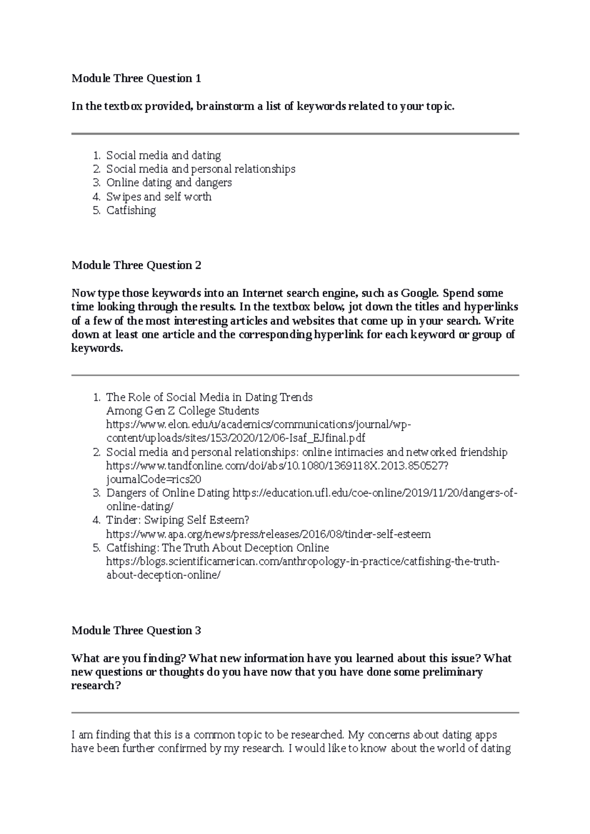 Myra Fields SCS 200-Applied-Social-Sciences-Module Three Short ...