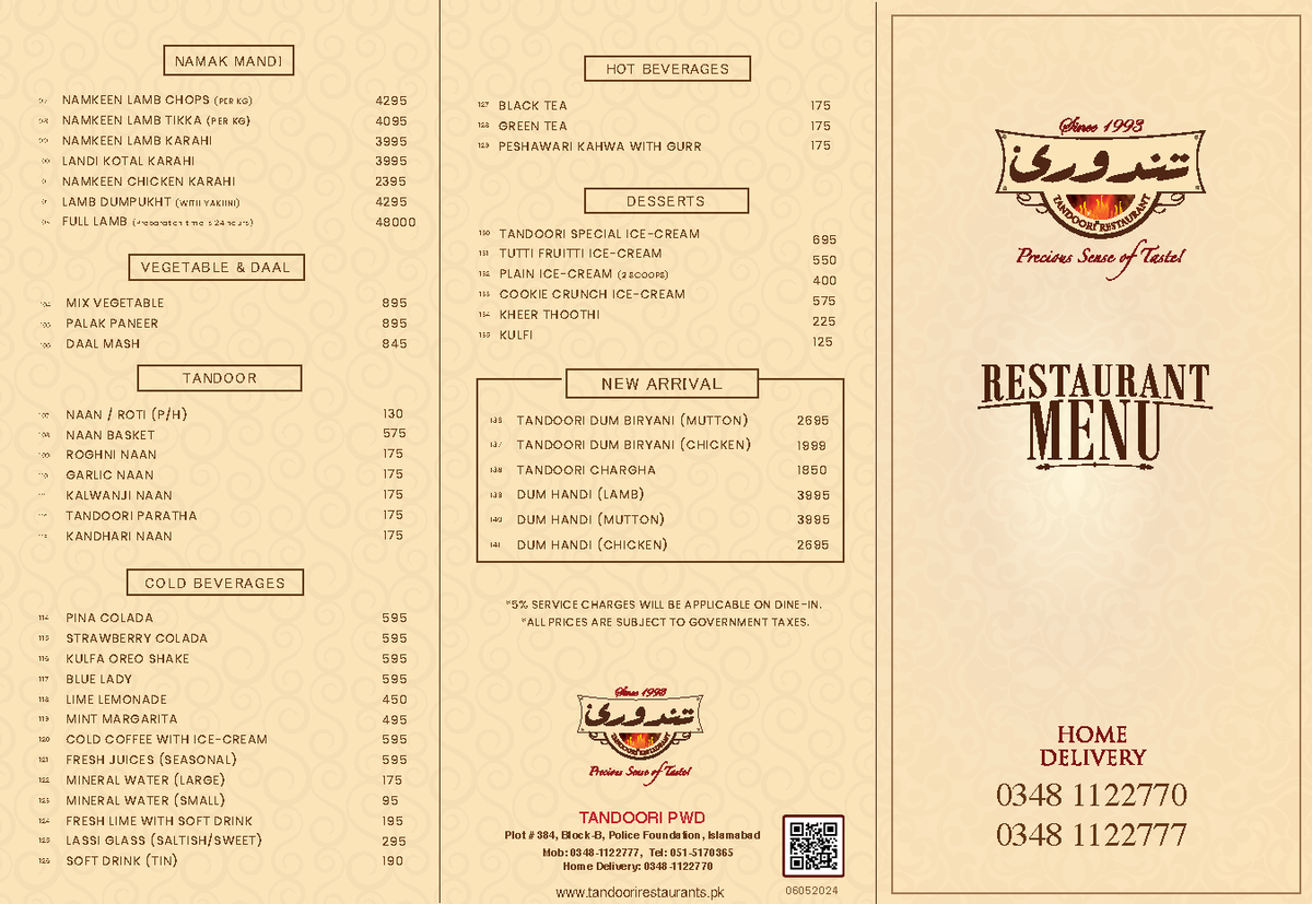 PWD-Flyer-Menu-May-2024 compressed - HOT BEVERAGES DESSERTS ####### 175 ...