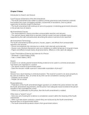 Chapter 7 Notes - Chapter 7 Notes Actions Based on Administrative ...