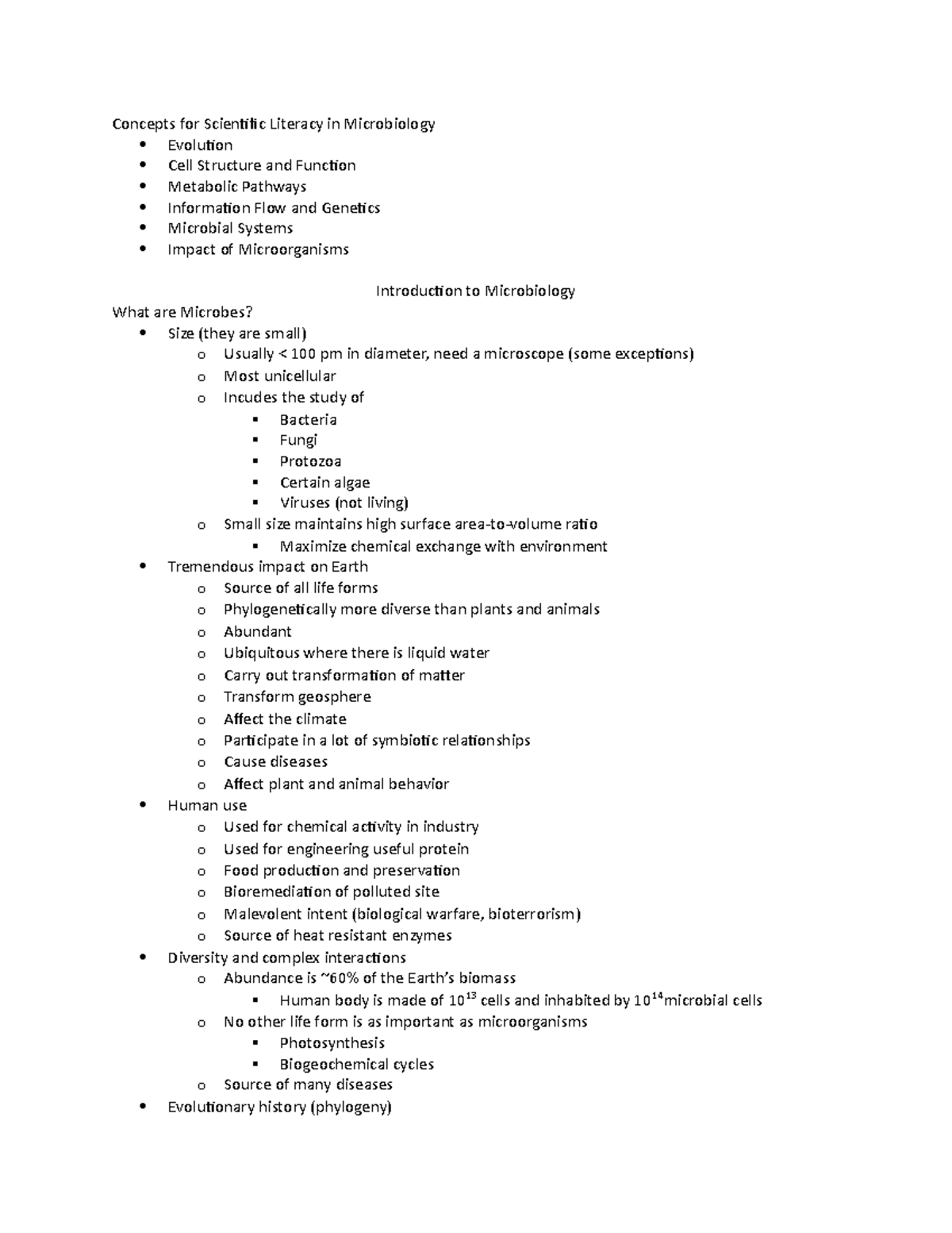 Micro lecture 1 - Professor Keating - Concepts for Scientific Literacy ...