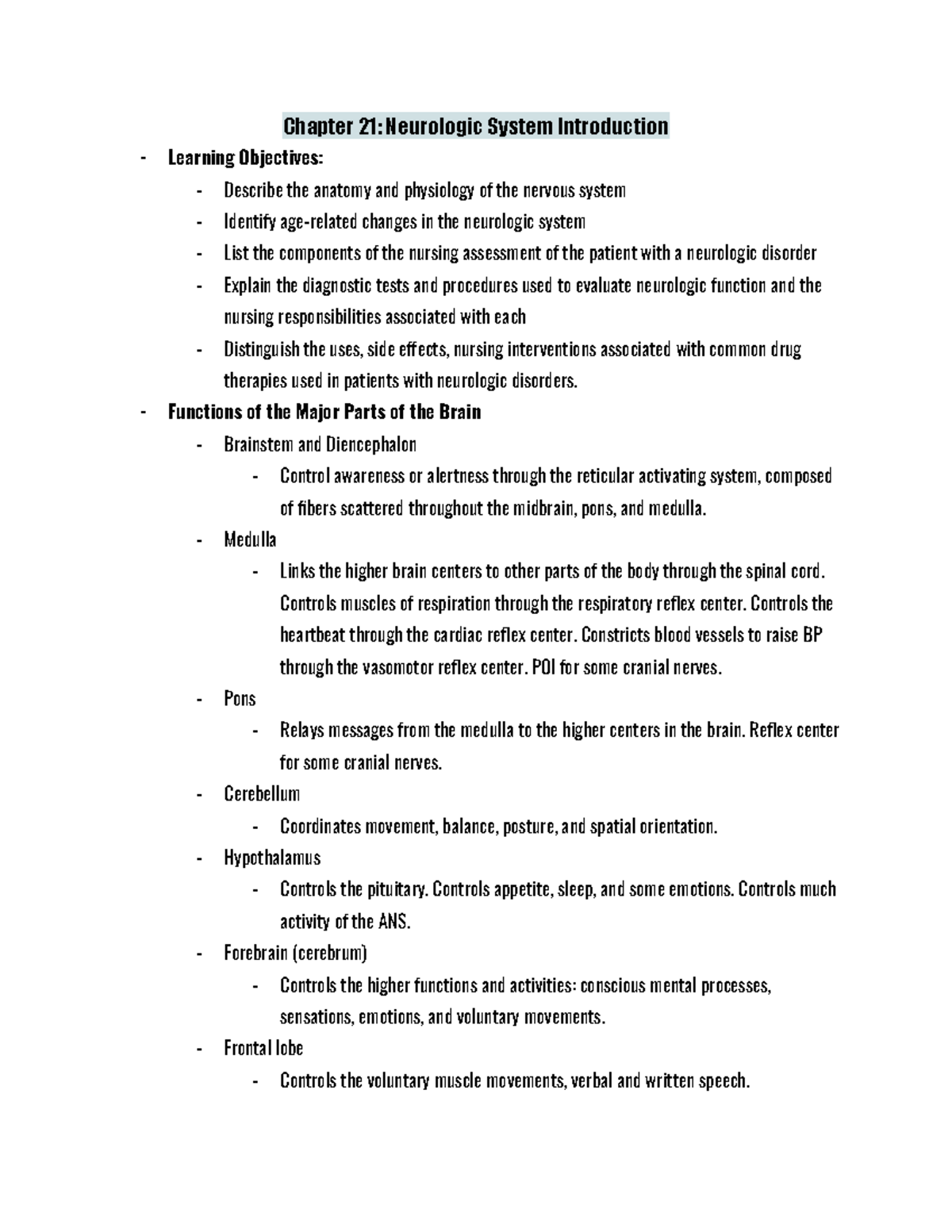 Headache, Seizures, and Stroke - Chapter 21: Neurologic System ...