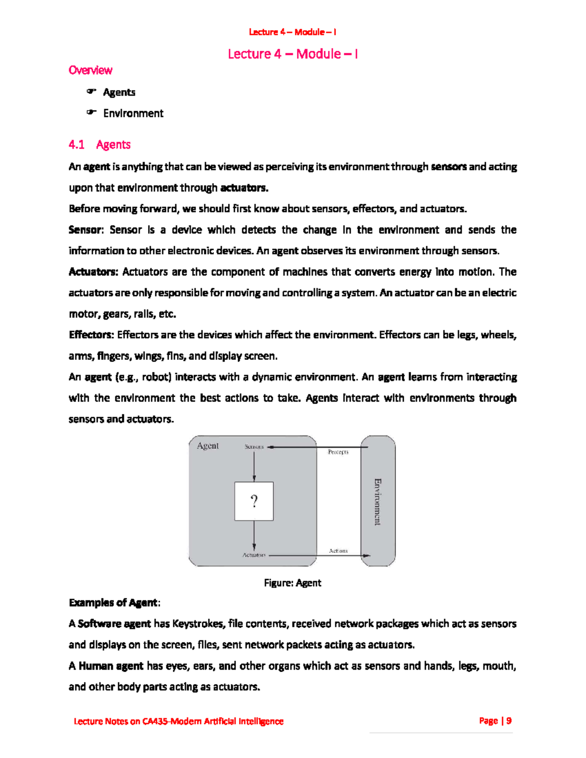 Types of Agents and Environment in Artificial Intelligence ...