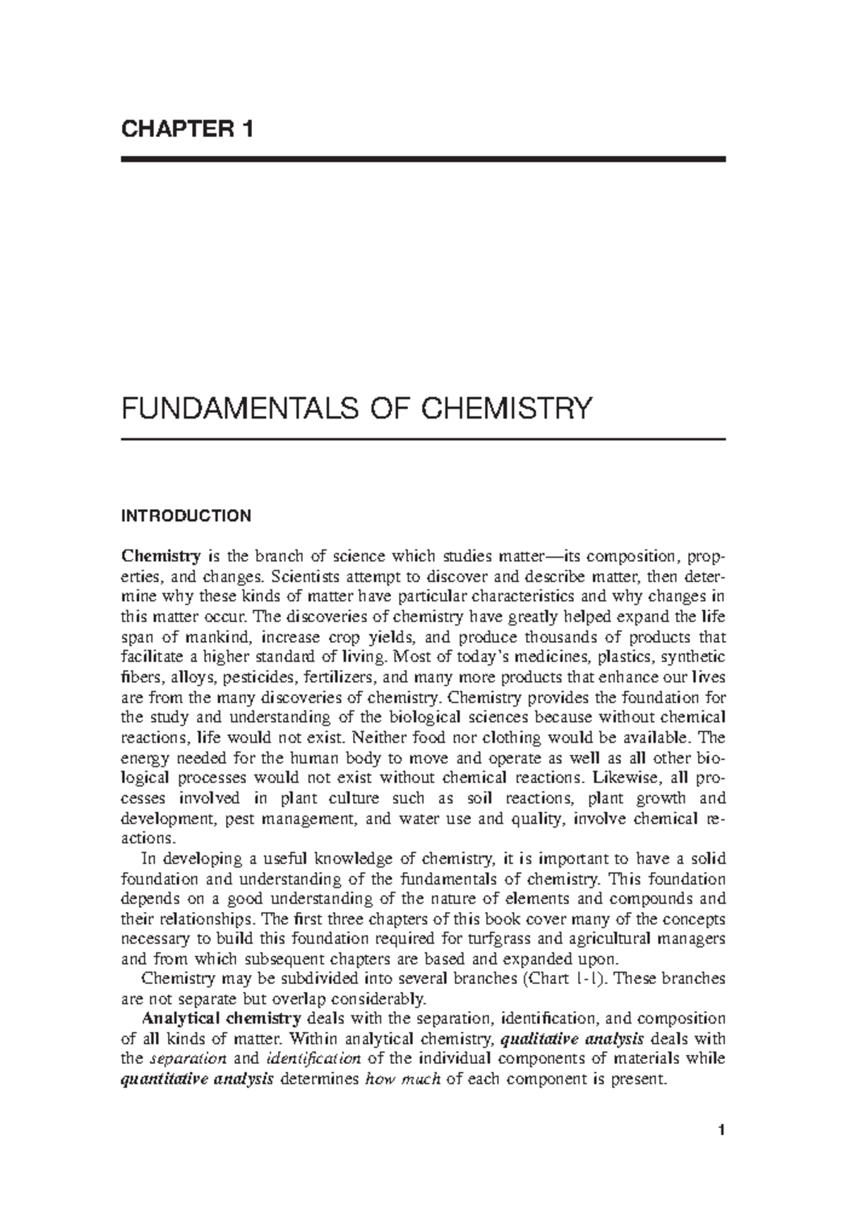 0471444111 - good - 1 CHAPTER 1 ####### FUNDAMENTALS OF CHEMISTRY ...