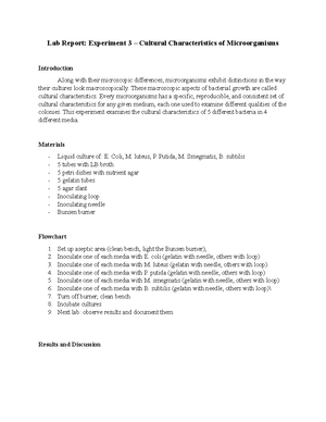 BIOL 225 Experiment 37 Bacteriophages - 37: Viruses - Cultivation and ...