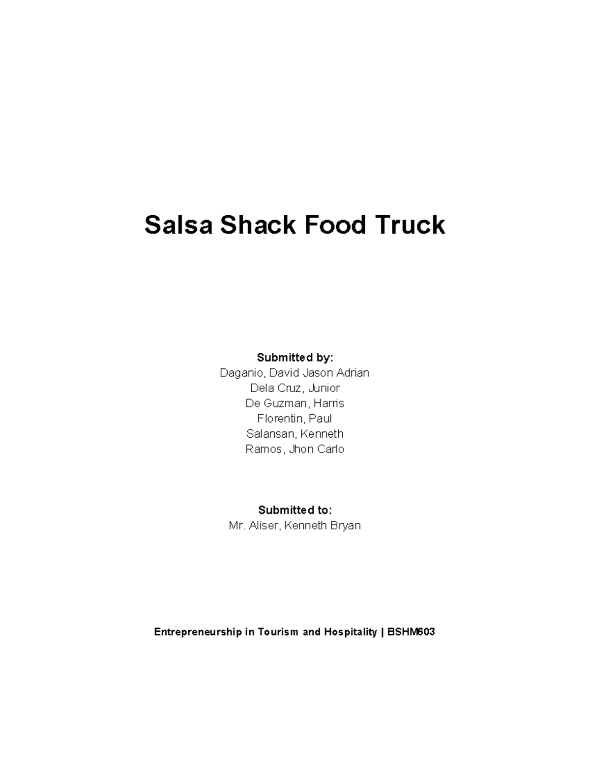 Salsa Shack Food Truck - Salsa Shack Food Truck Submitted by: Daganio ...