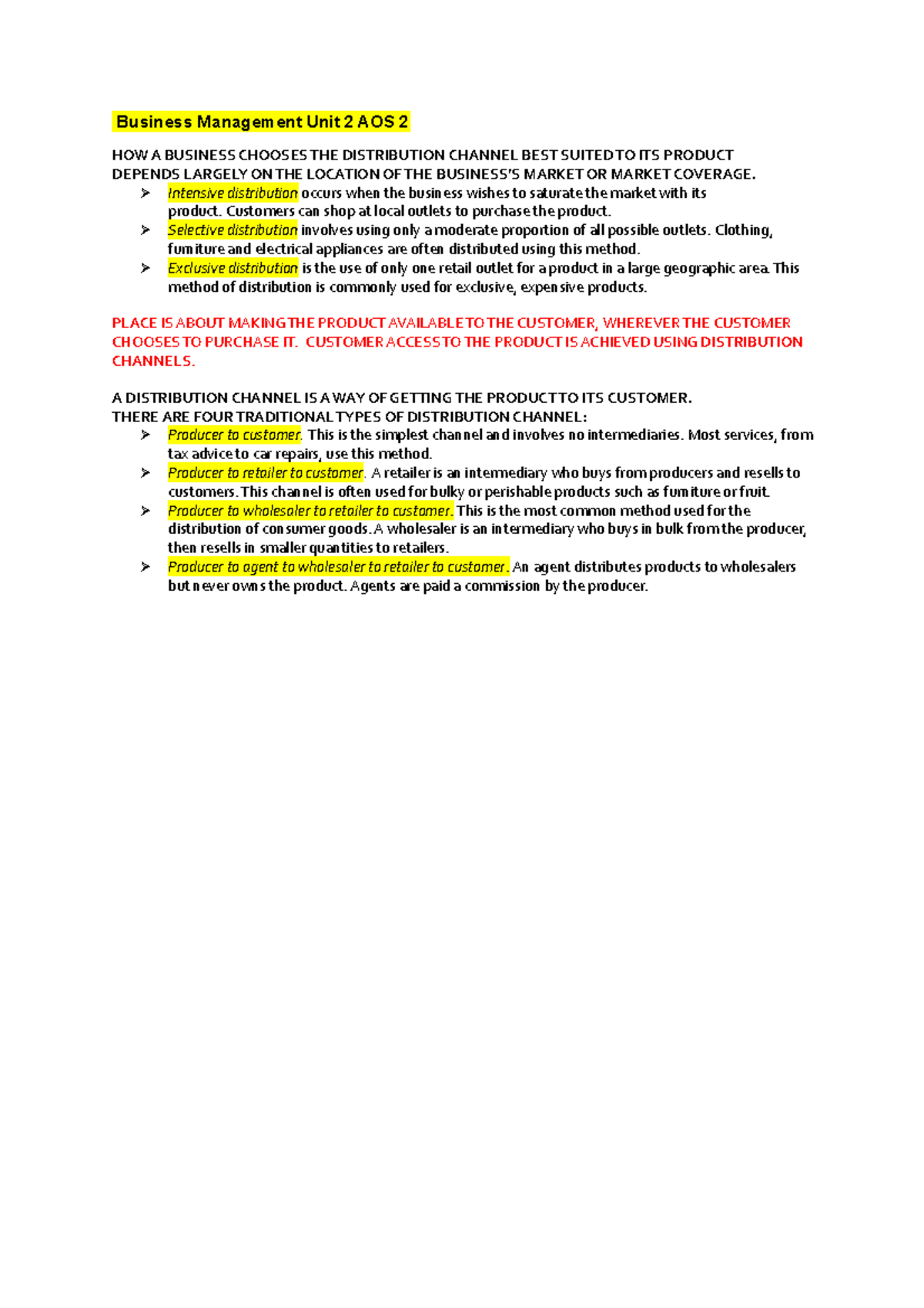 Business Management Unit 2 AOS 2 - Business Management Unit 2 AOS 2 HOW ...