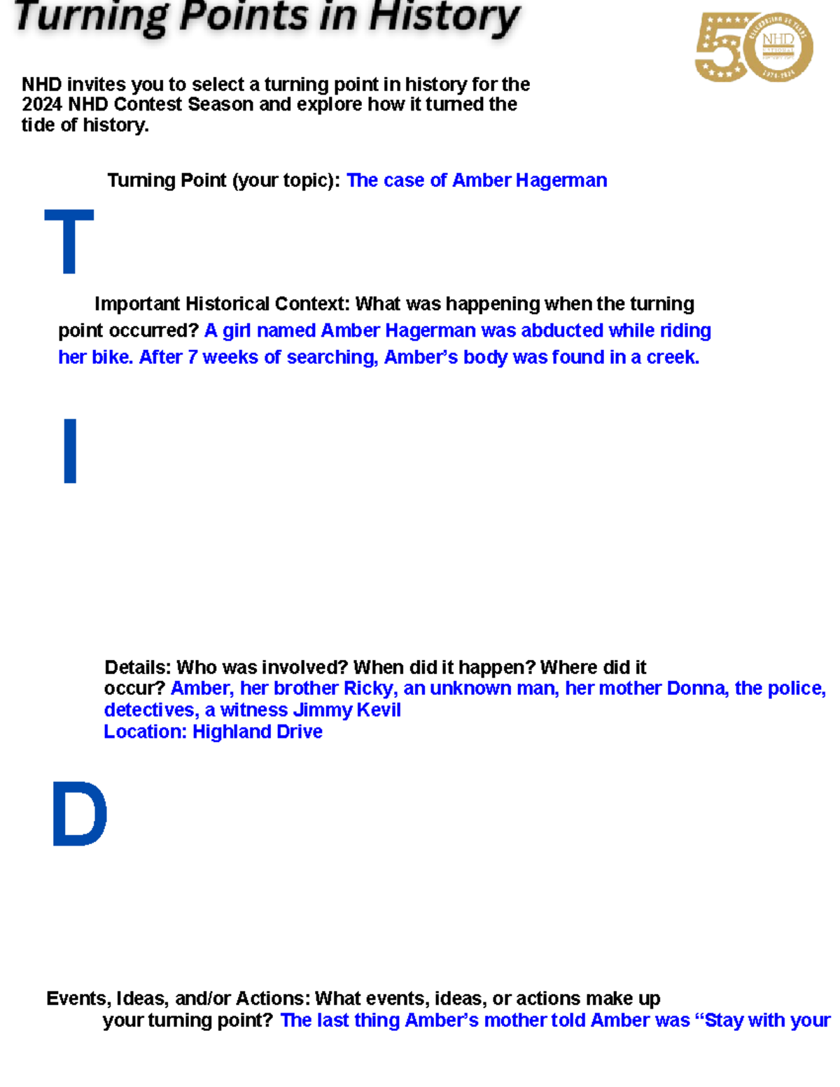 Copy of Turning-Points-Graphic-Organizer-Fillablev 2023-1 - NHD invites ...