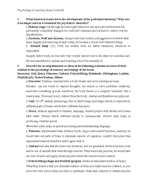 Psychology of Learning Study Guide 1 - Elephants: -establish a wall to ...