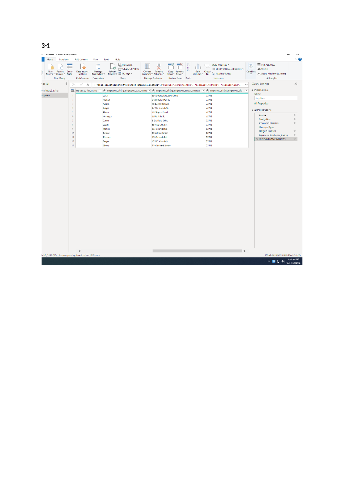 LAB 3 - cô thanh - 3- OQ1. I got Bobs Repair as the best match for ...