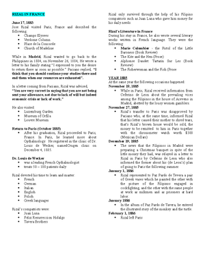 Module 1 -Rizal and the Propaganda Movement - Life, Works and Writings ...