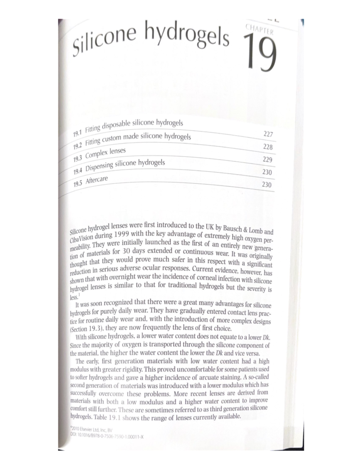 Silicone hydrogels - Extra Practice For Contact Lens - BIOL1000 - Studocu
