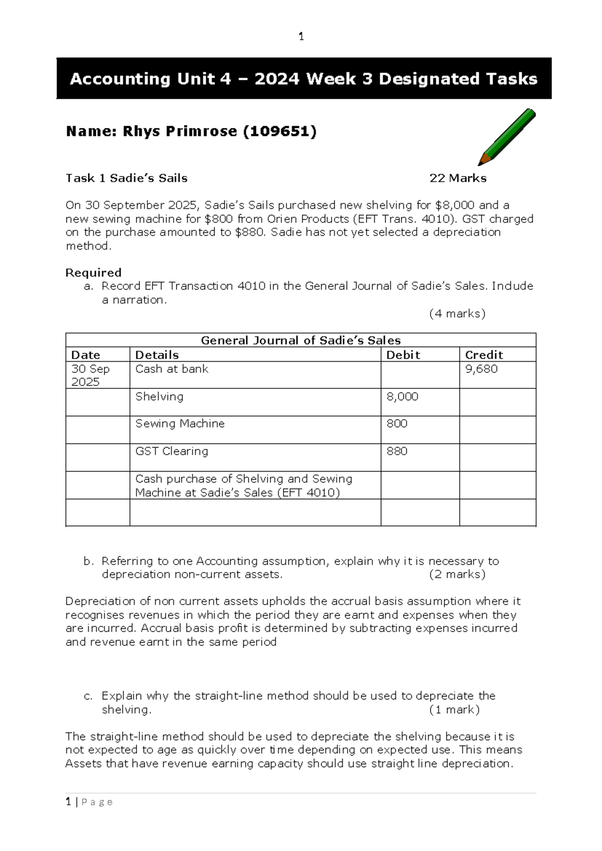 2024 Week 3 Designated Task - Accounting Unit 4 – 2024 Week 3 ...