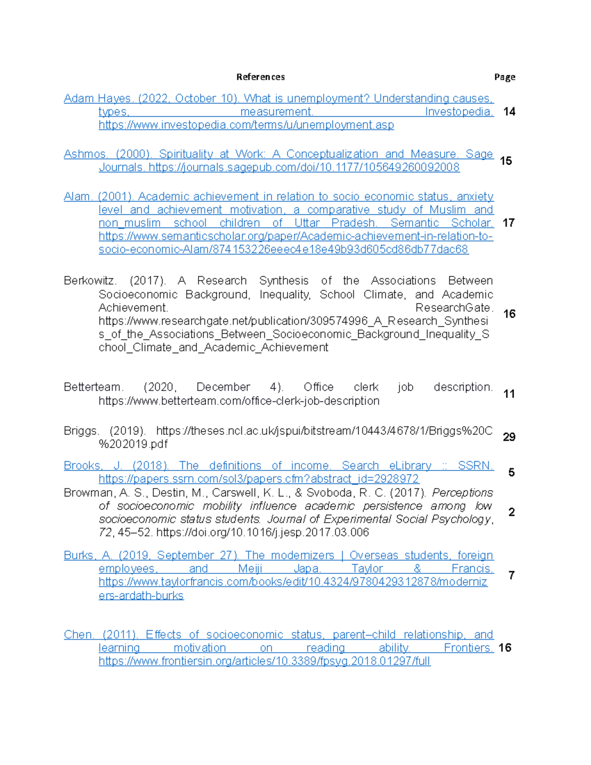 Final References - References Page Adam Hayes. (2022, October 10). What ...
