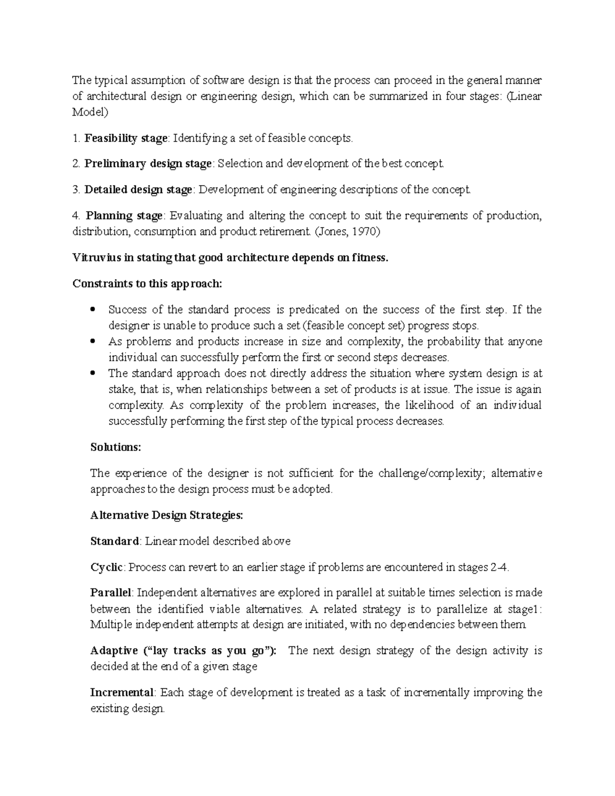 Taylorchap 4(Designing Architectures) - The typical assumption of ...
