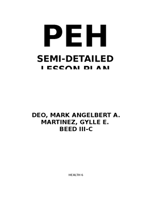 HG-G12 Q1 Module 3 - ` Homeroom Guidance Quarter 1 – Module 3: Thinking ...