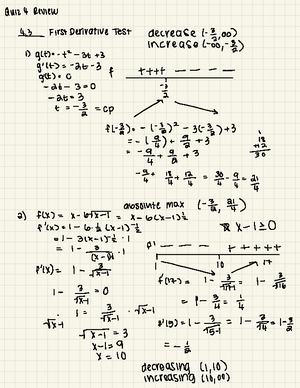 Calc 1 Implicit Differentiation - MTH 1001 - Studocu