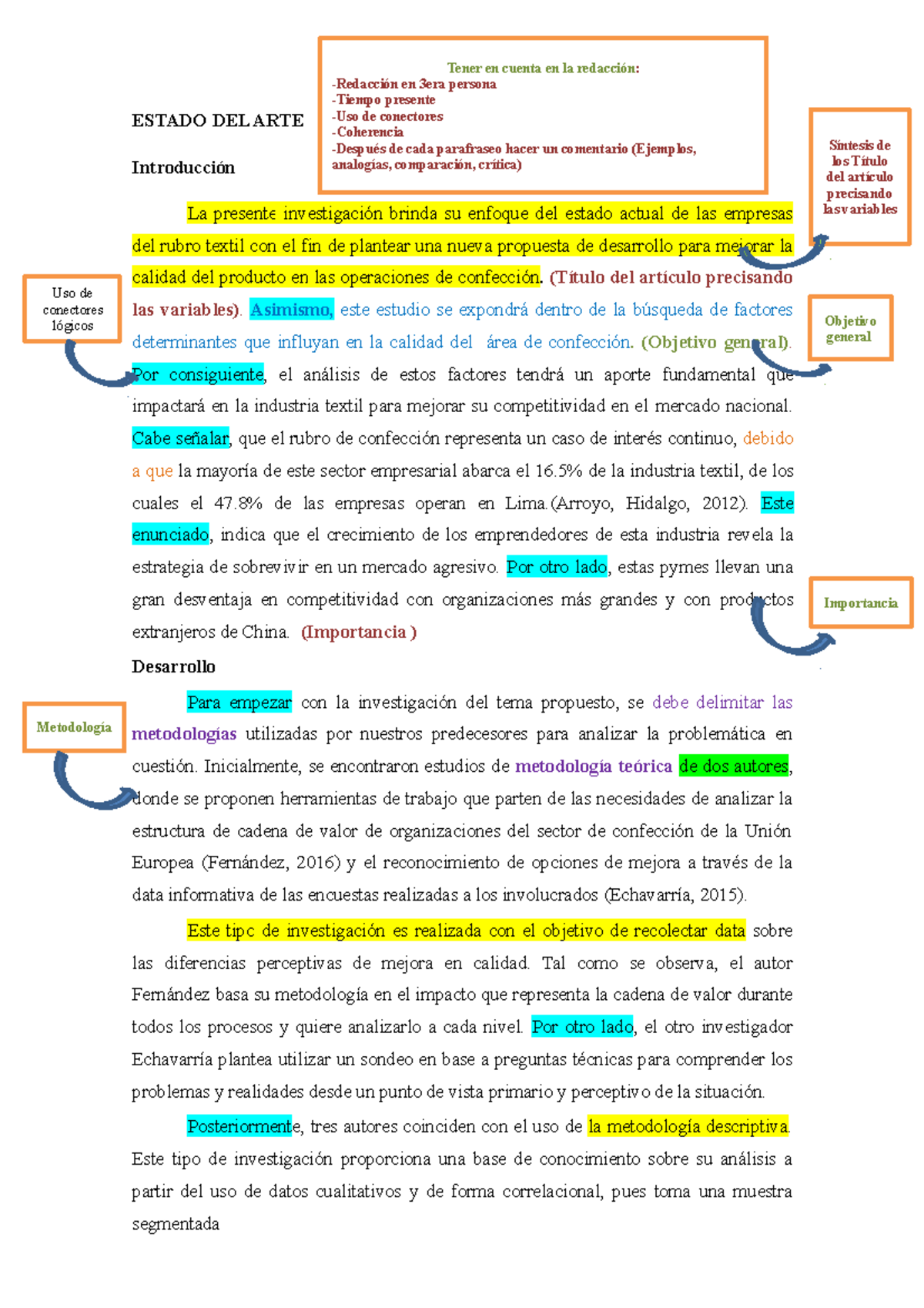 Ejemplo de estado del arte (1b) - ESTADO DEL ARTE Introducción La ...