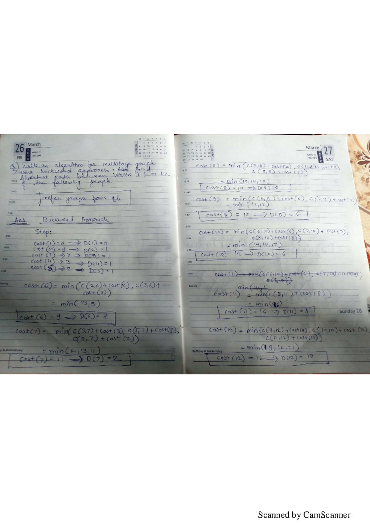 DAA solved answer - Computer Science - Studocu