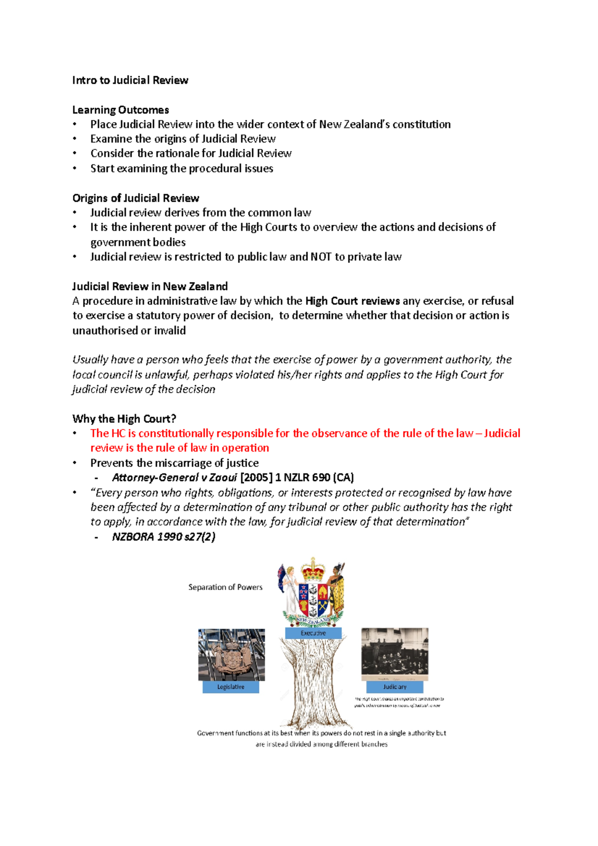 L1-2 Intro to Judicial Review - Intro to Judicial Review Learning ...