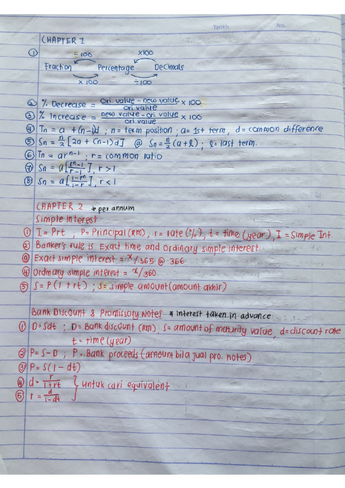 Formula Business Mathematics MAT112 For Diploma - Business in ...