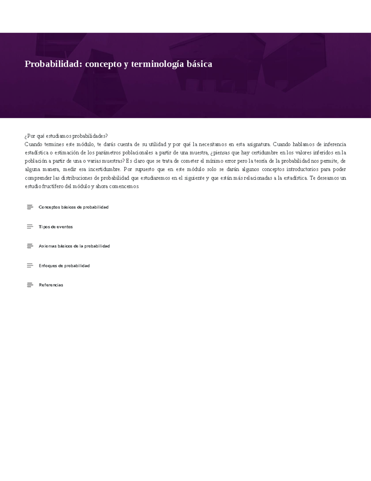 Probabilidad concepto y terminología básica - ¿Por qué estudiamos ...