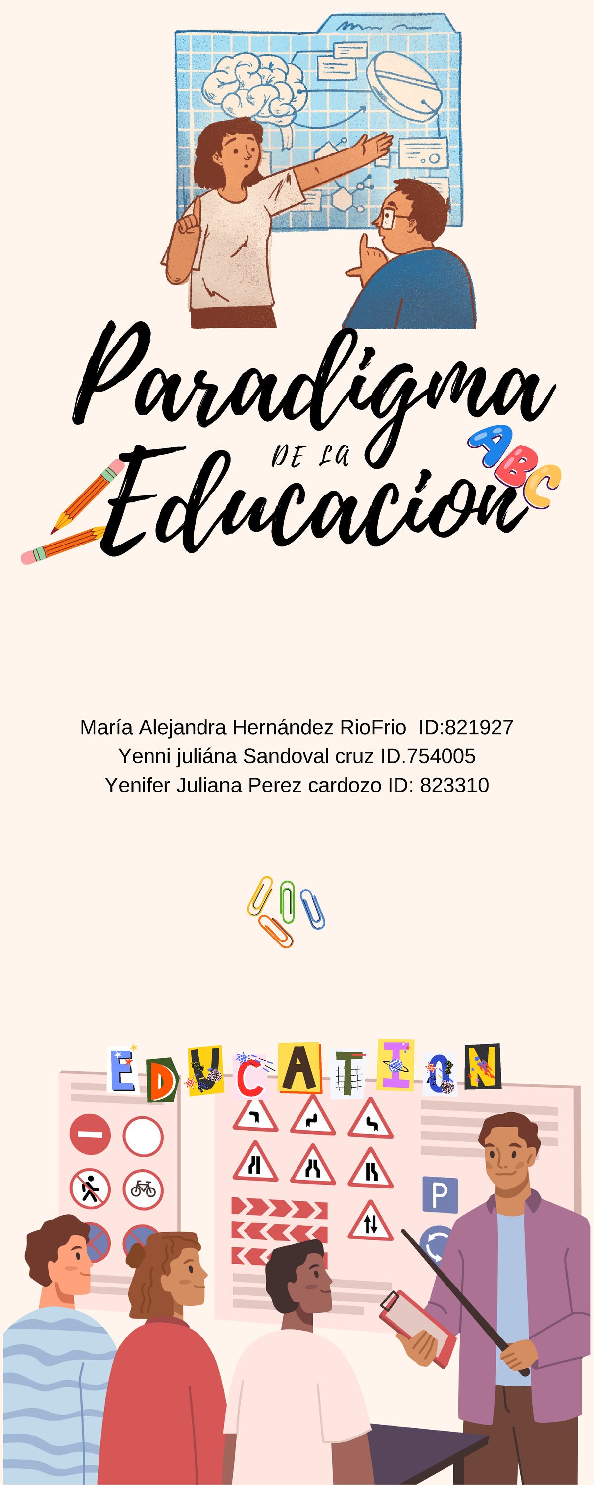 Infografia de los paradigmas Educativos - Paradigma Educacion D E L A ...