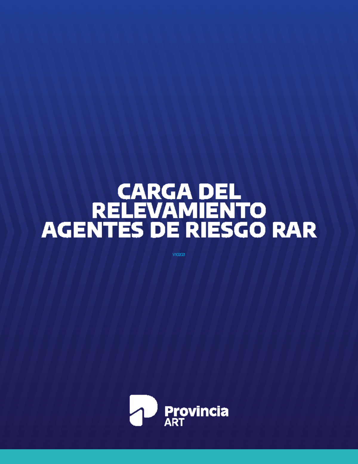 Instructivo rar web nov 2019 - V CARGA DEL RELEVAMIENTO AGENTES DE ...