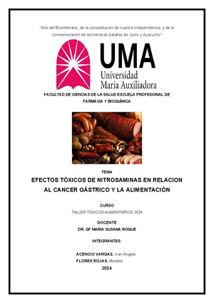 Cuestionario 3 microbiologia - Quimica General - UNIVERSIDAD MARIA ...