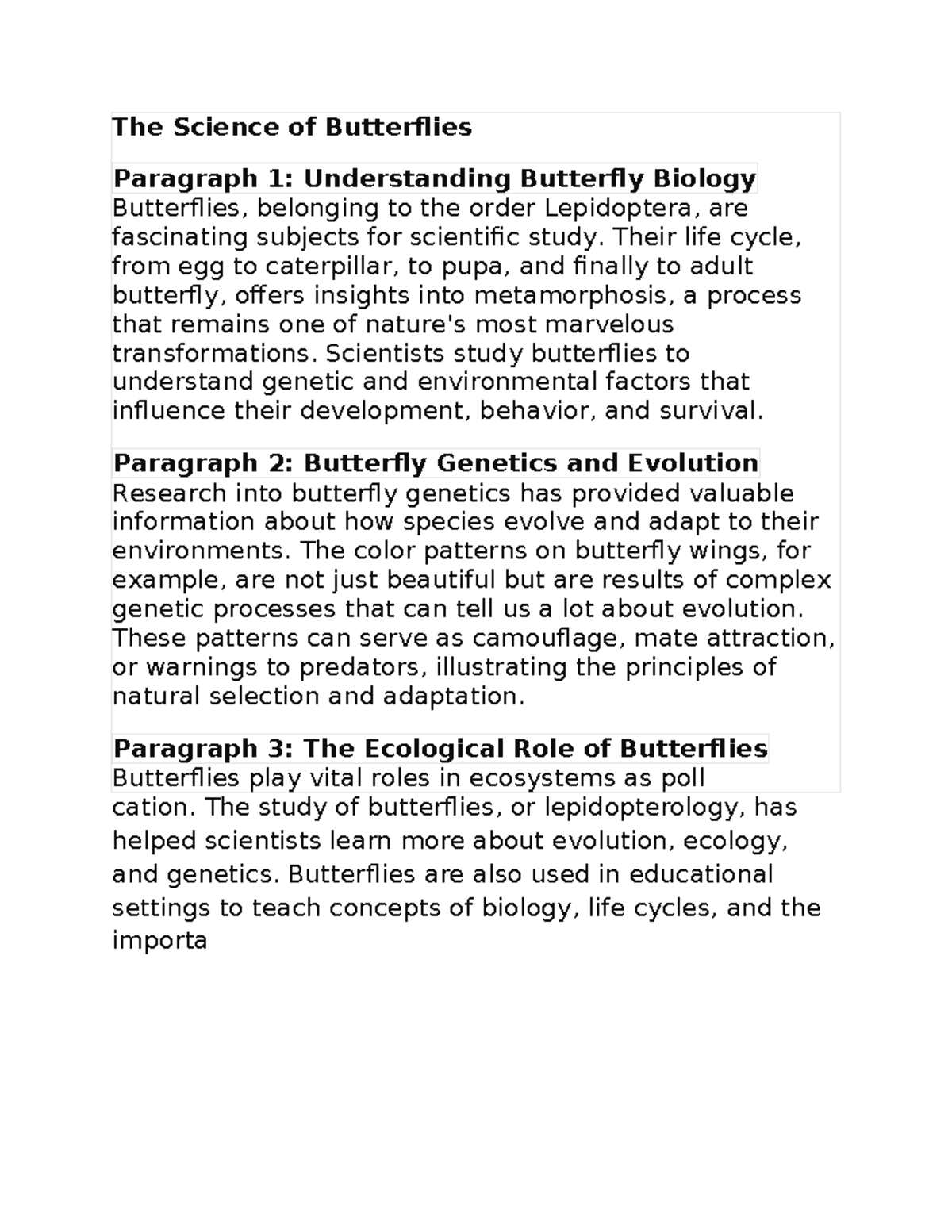 Butterf - sdlagdisgaudgisagdgaiudguagsudguagsduga - The Science of ...