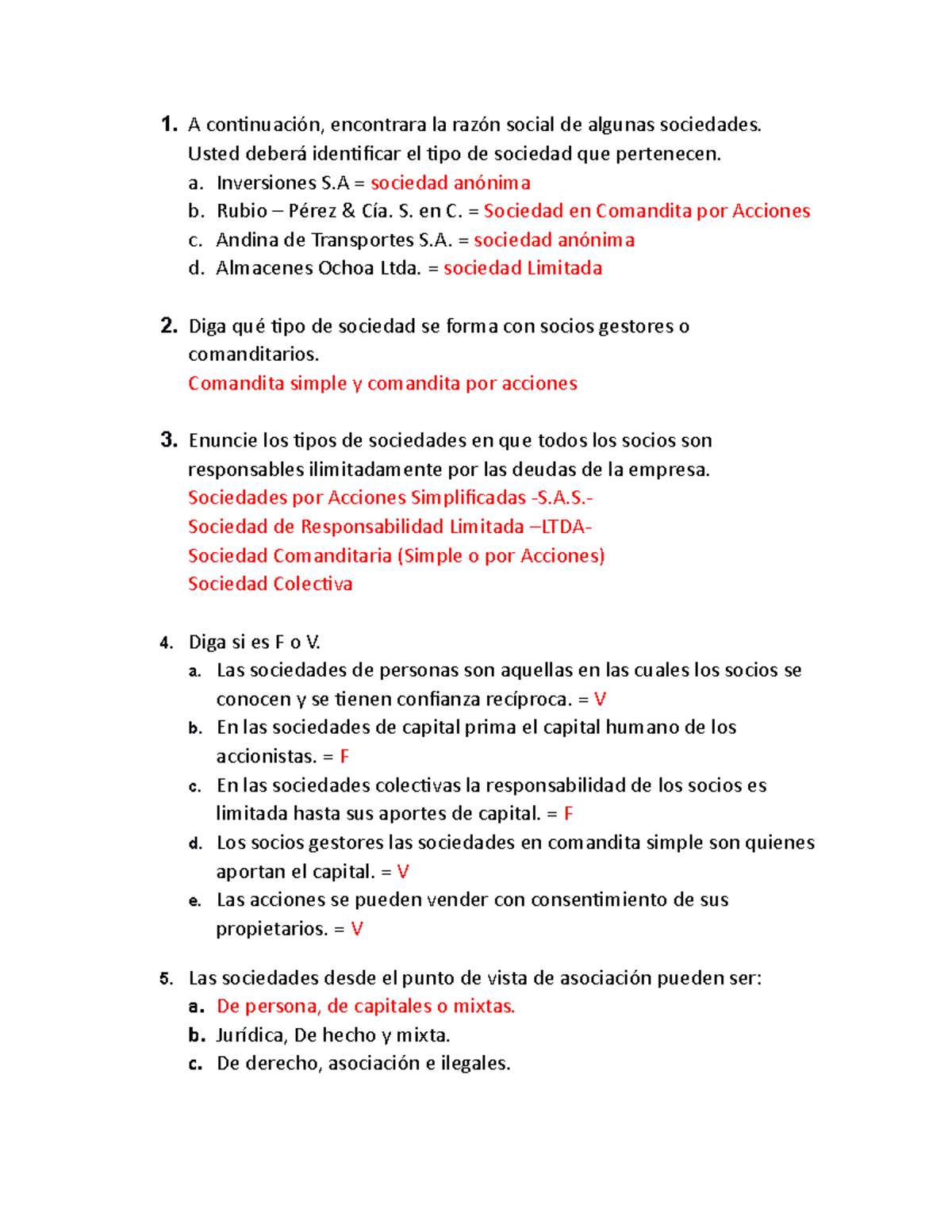 Morchy - gfdgfdg - A continuación, encontrara la razón social de ...