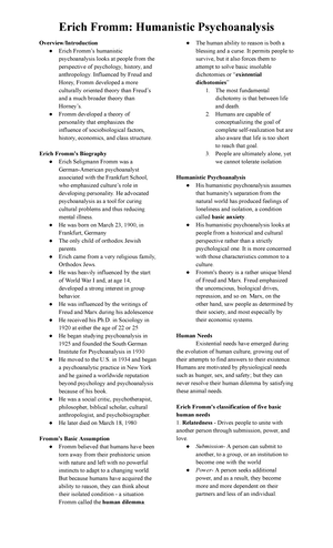 Melanie Klein- Object Relations Theory - Melanie Klein: Object ...