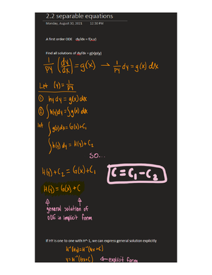 Diff Eq-HW4 - ecvfc - Homework 4 Differential Equations/Linear Algebra ...