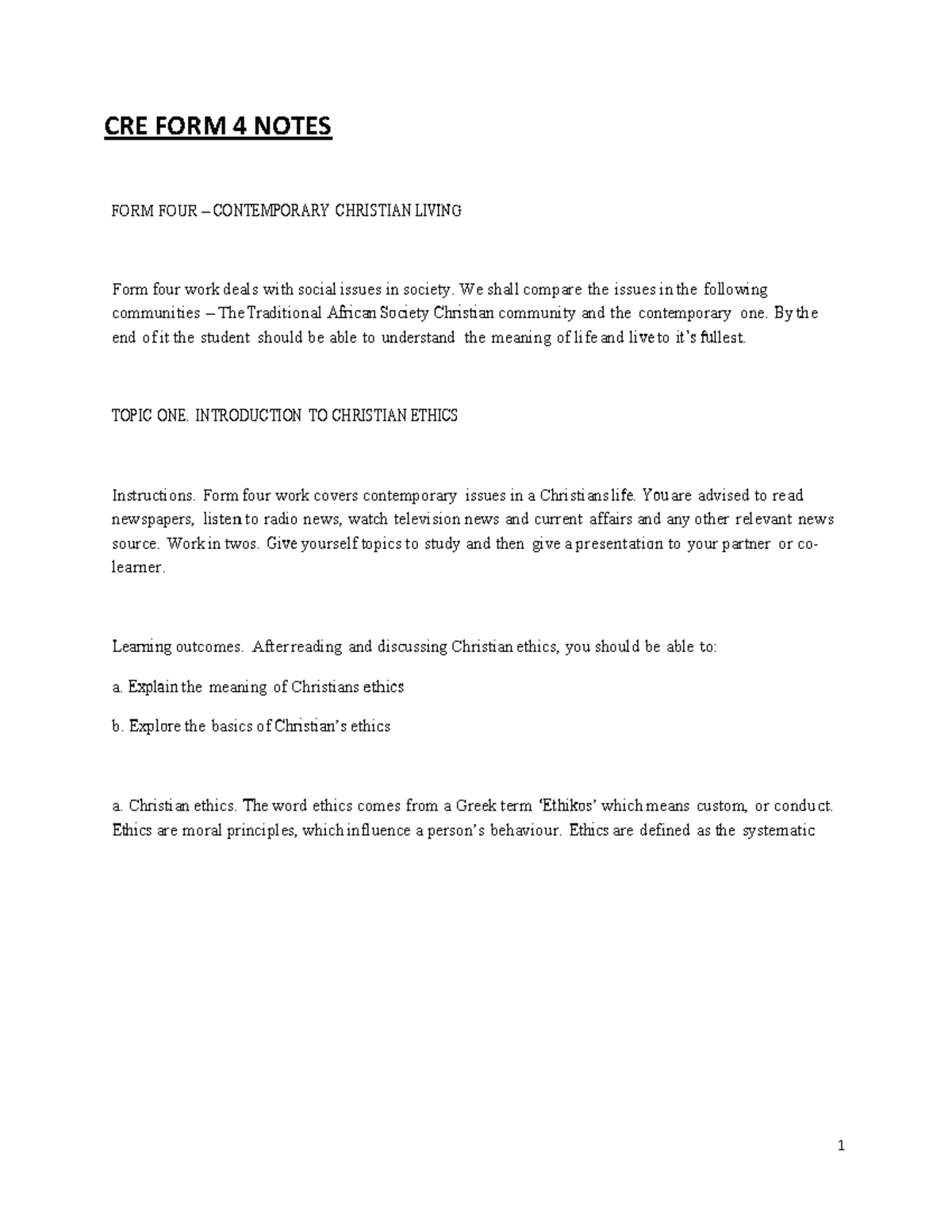 CRE FORM 4 Notes - cre - CRE FORM 4 NOTES FORM FOUR – CONTEMPORARY ...